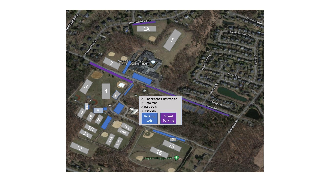 Field Locations – Branchburg Travel Soccer Club
